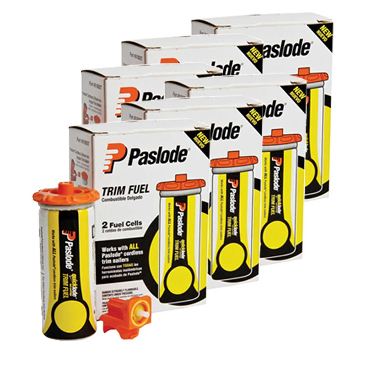 PASLODE 816007 QUICKLOAD UNIVERSAL TRIM FUEL CELLS 12 Pak | FastenerUSA