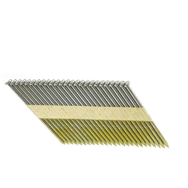 3" x .131 SMOOTH BRITE STRIP NAILS 34-DEG CLIPPED HEAD 2,500ct | FSN71
