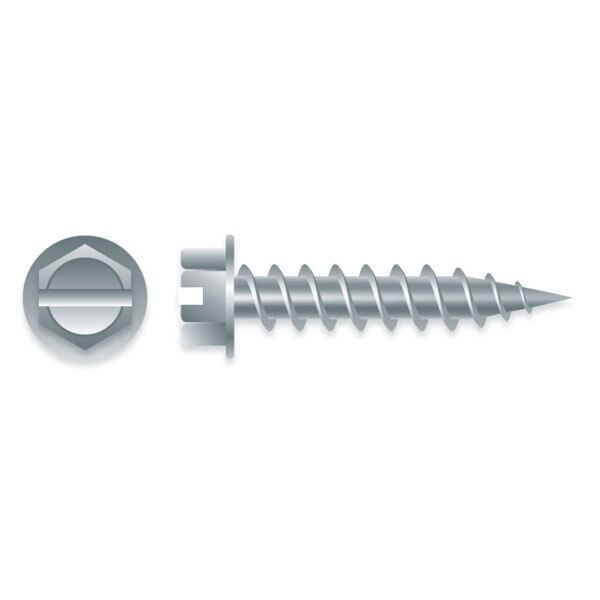 #10 x 1" HWH ZINC PLATED NEEDLE POINT SCREWS 5M Box | FastenerUSA