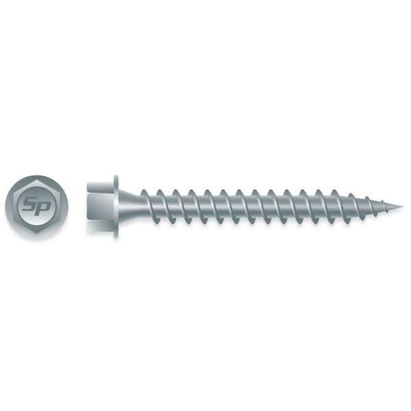 #9 x 2-1/2" Hi-HWH POLE GRIPPER SCREWS 1.5M Box | FastenerUSA