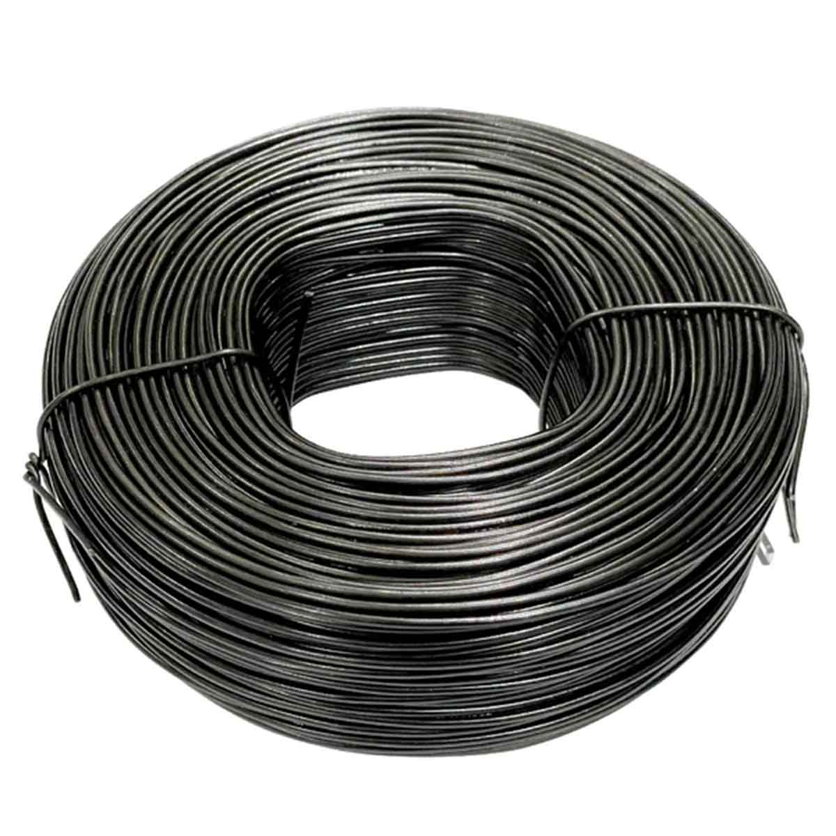 REBAR TIE WIRE BLACK ANNEALED 16.5-GAUGE 3.5LB (20 ROLLS) | FastenerUSA